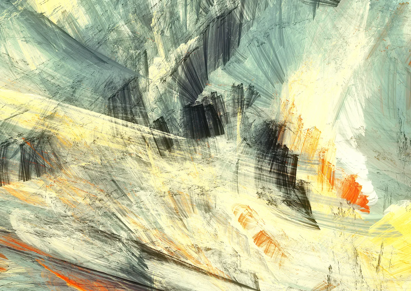 Abstract Painting Color Texture